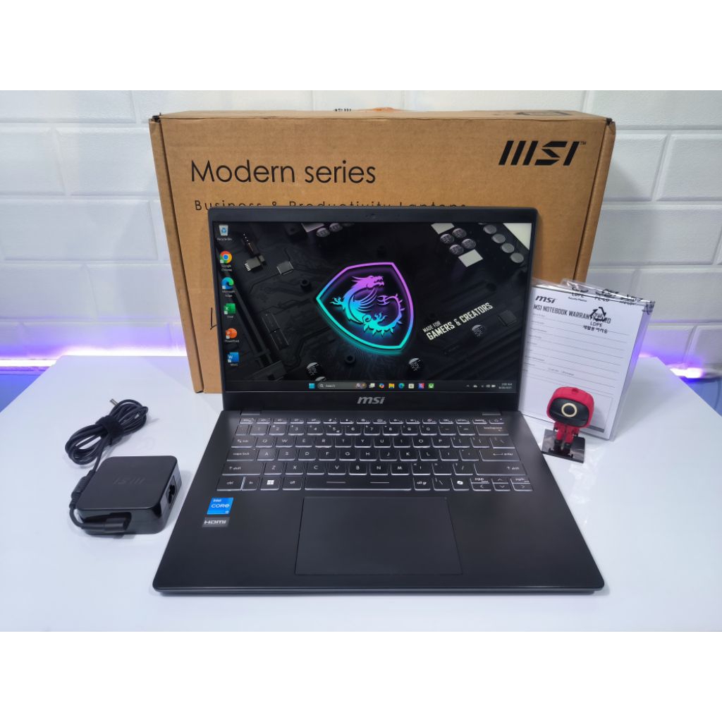 Jual Laptop MSI Modern 14 C12MO Core i3 GEN 12 RAM 8GB SSD FHD IPS ...