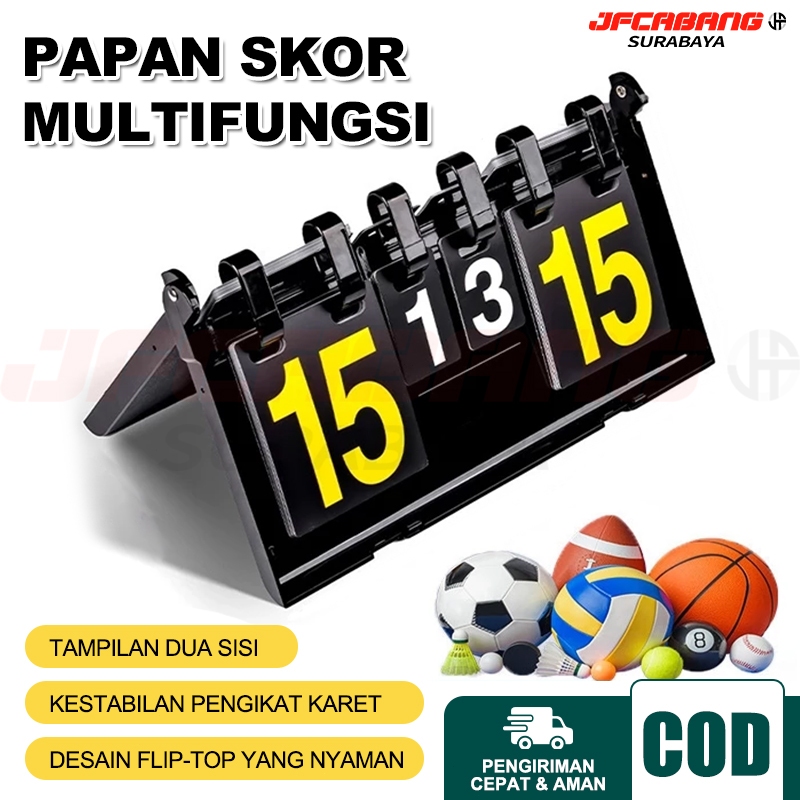 Jual Papan Skor / Papan Score 4 Digit Portable Untuk Futsal Volly ...