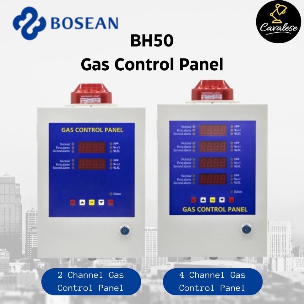 Jual BOSEAN Gas Control Panel Kontrol Gas Detektor Two/Four Channel BH ...