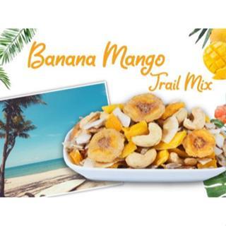 Jual 50gr Banana Mango Trail Mix (mente,coconut chips,dried mango ...