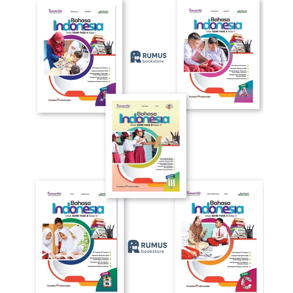 Jual Buku TUMARITIS Bahasa Indonesia SD Kelas 1 2 3 4 5 Kurikulum ...