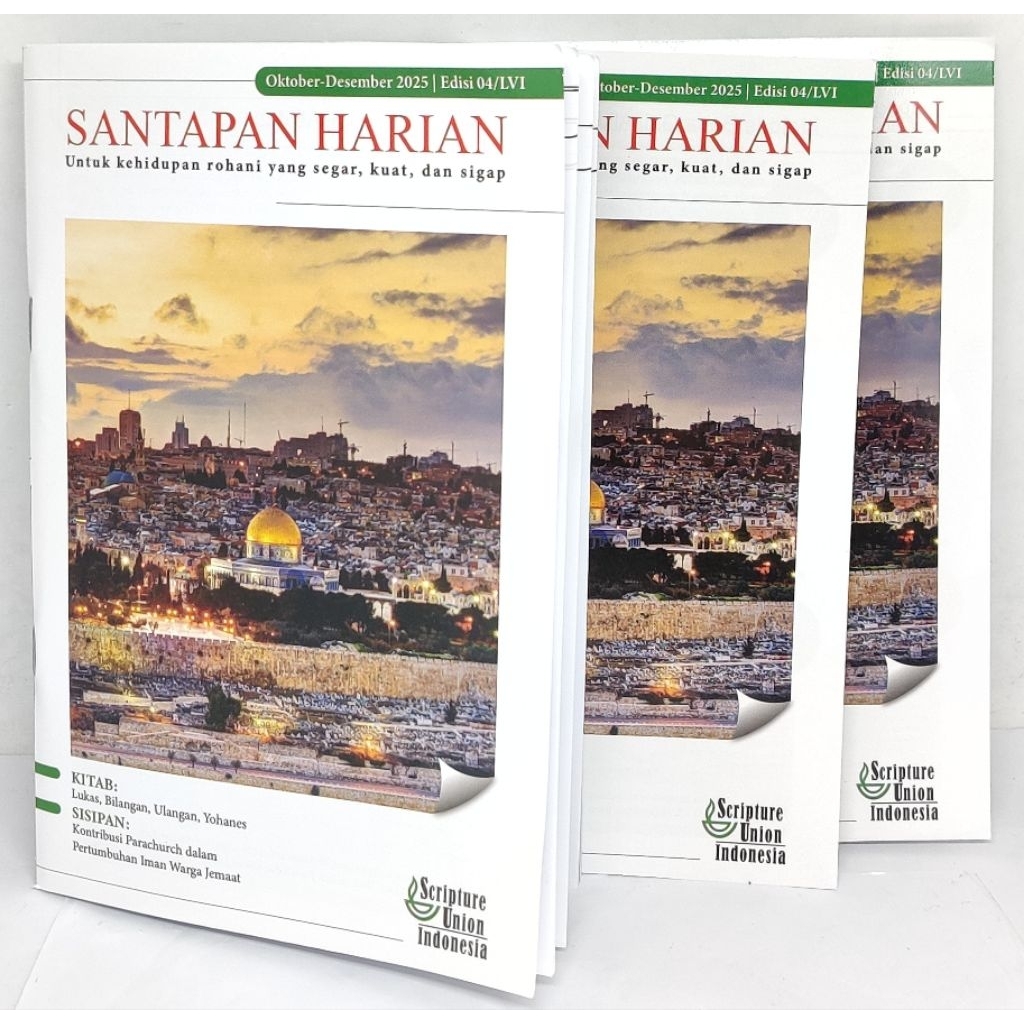 Jual SANTAPAN HARIAN EDISI RENUNGAN 3 BULAN OKTOBER - DESEMBER 2025 ...