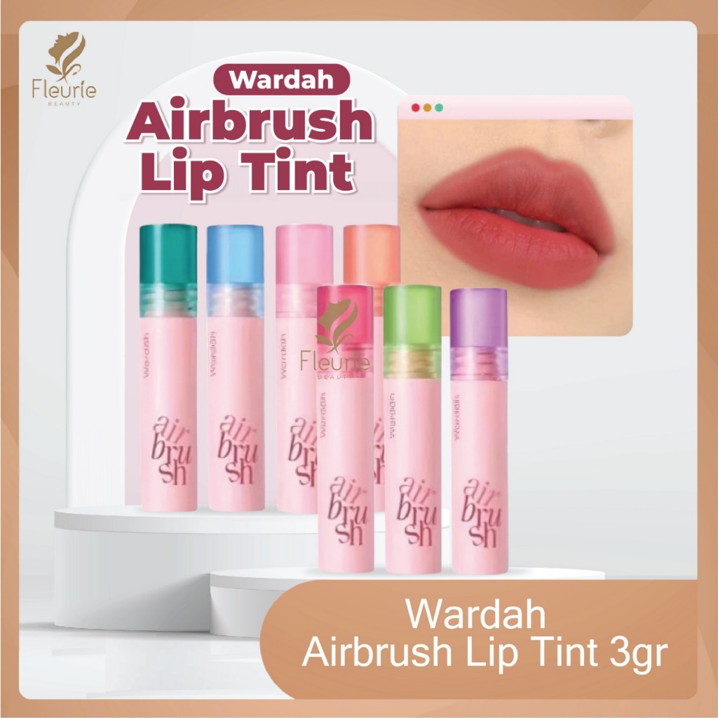 Jual Wardah Airbrush Lip Tint 3gr - Lip Tint Soft Blur Finish / Long ...