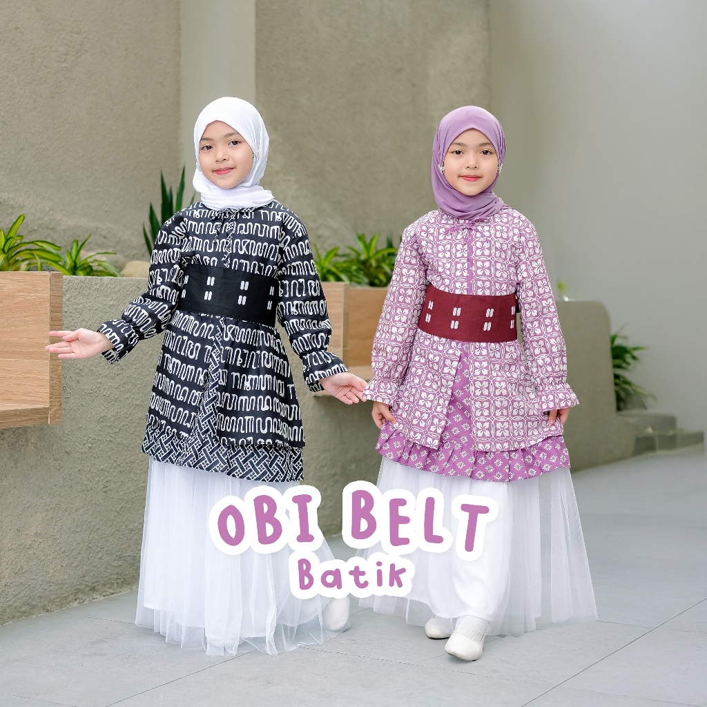 Jual Obi Belt Batik Anak All Size – Aksesori Batik Stylish Cocok untuk ...