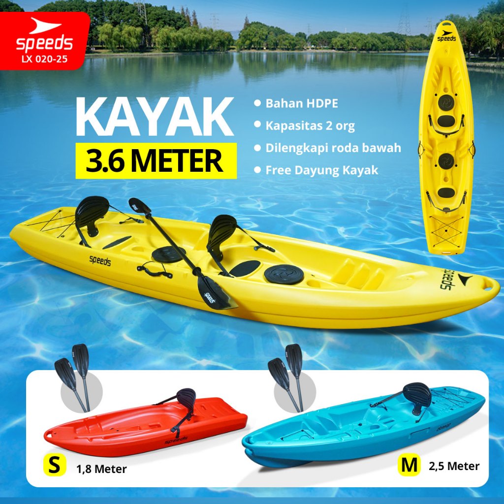 Jual SPEEDS Perahu Mini Kayak Conoe Boating Sampan Perahu Naga Dayung ...