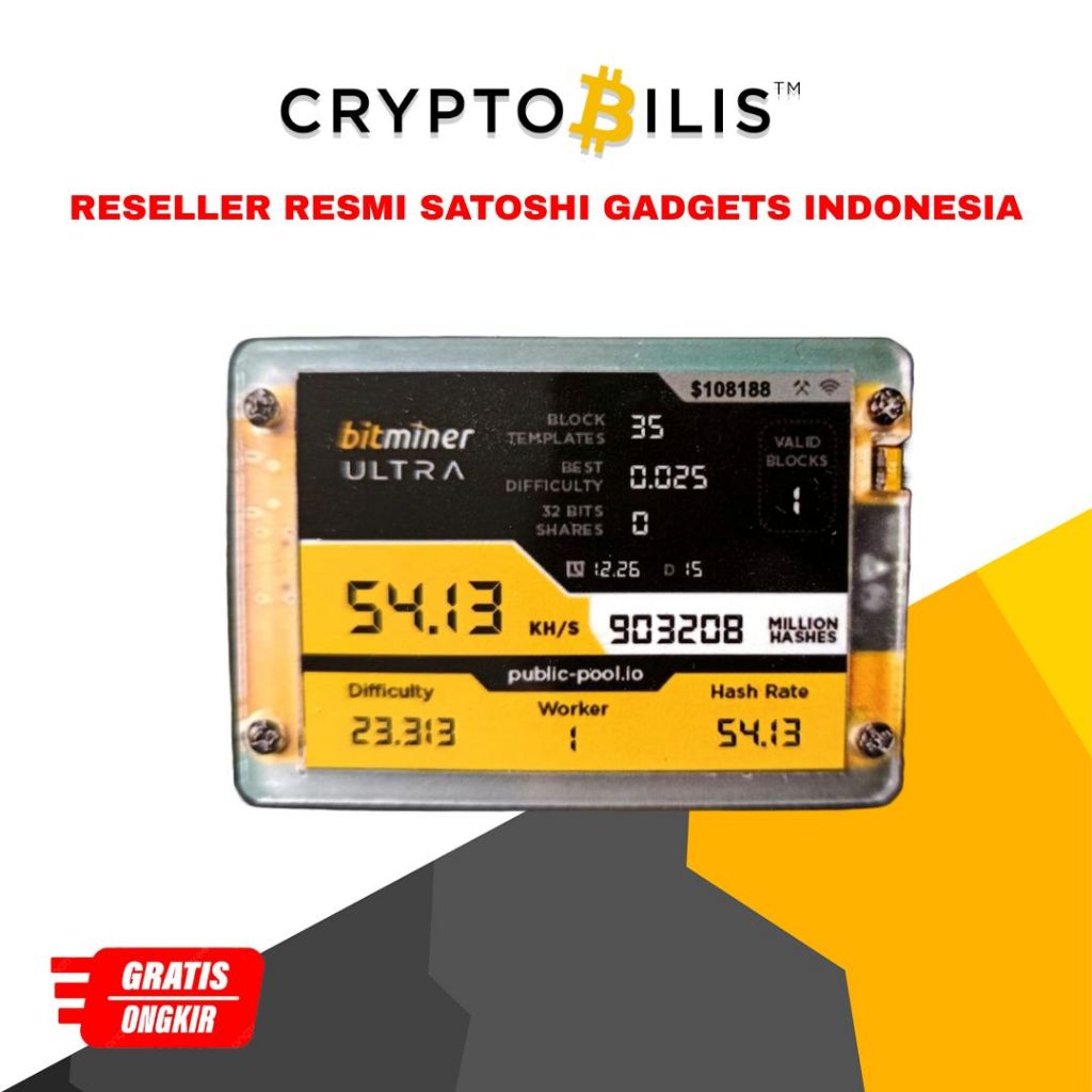 Jual BitMiner Ultra - CryptoBilis Indonesia (Solo Bitcoin Miner ...