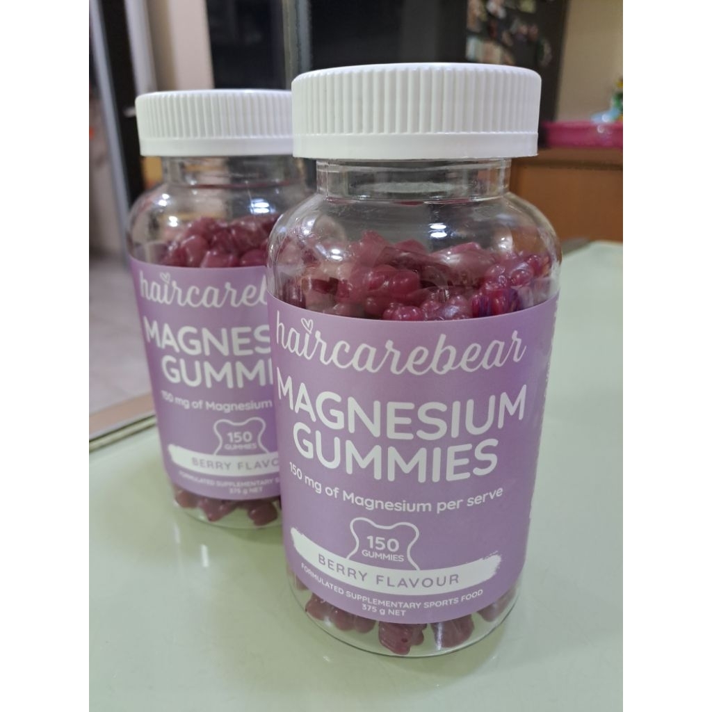 Jual MAGNESIUM GUMMIES BERRY FLAVOUR (HAIRCAREBEAR) | Shopee Indonesia