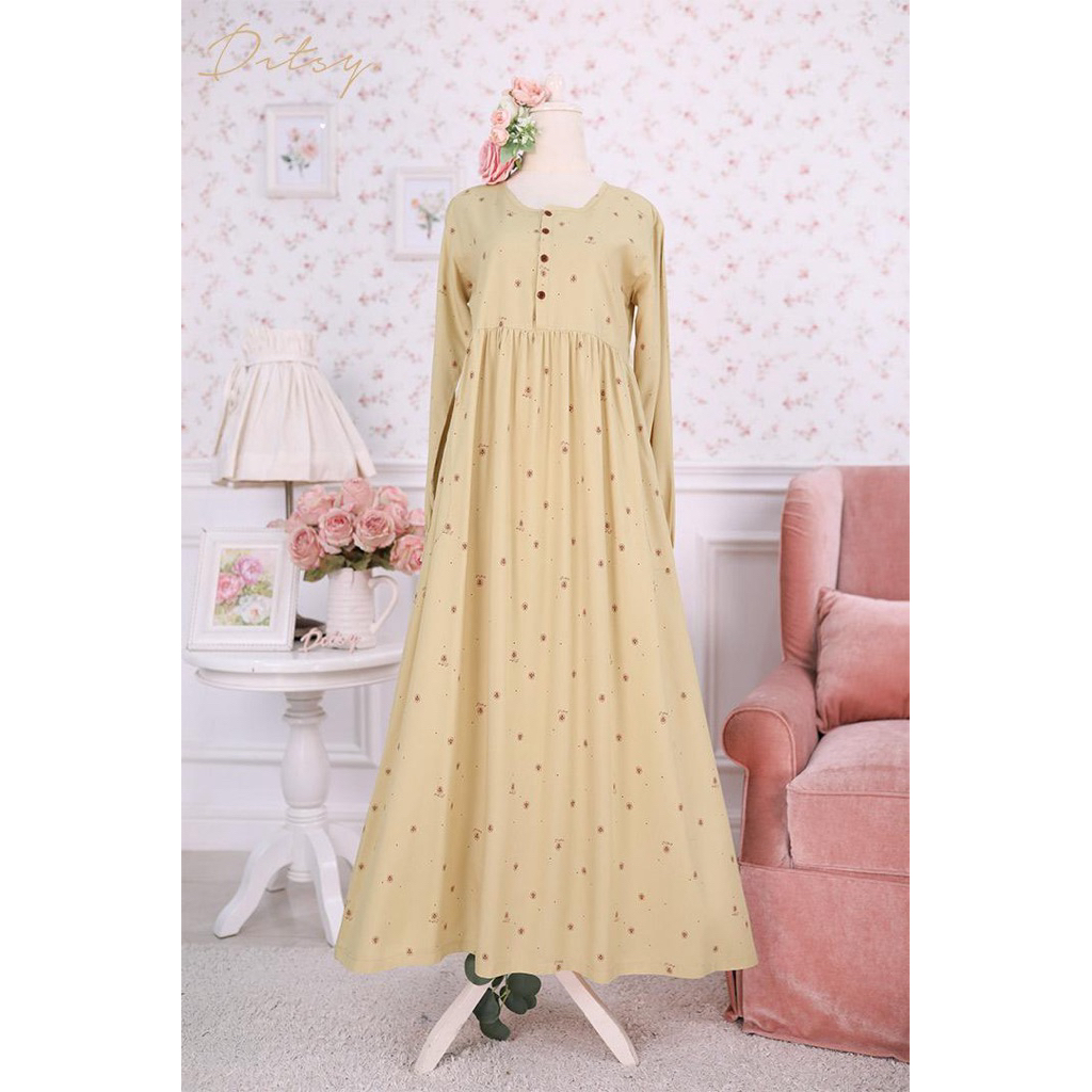 Jual ditsy night gown 2025 (ready) | Shopee Indonesia