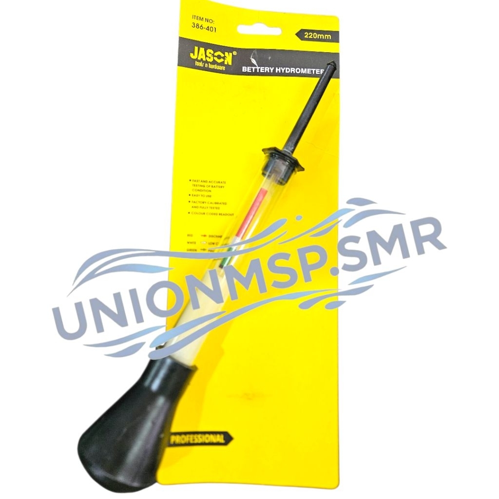 Jual JASON Battery Hydrometer 220mm Alat Ukur Kondisi Baterai Aki Mobil ...