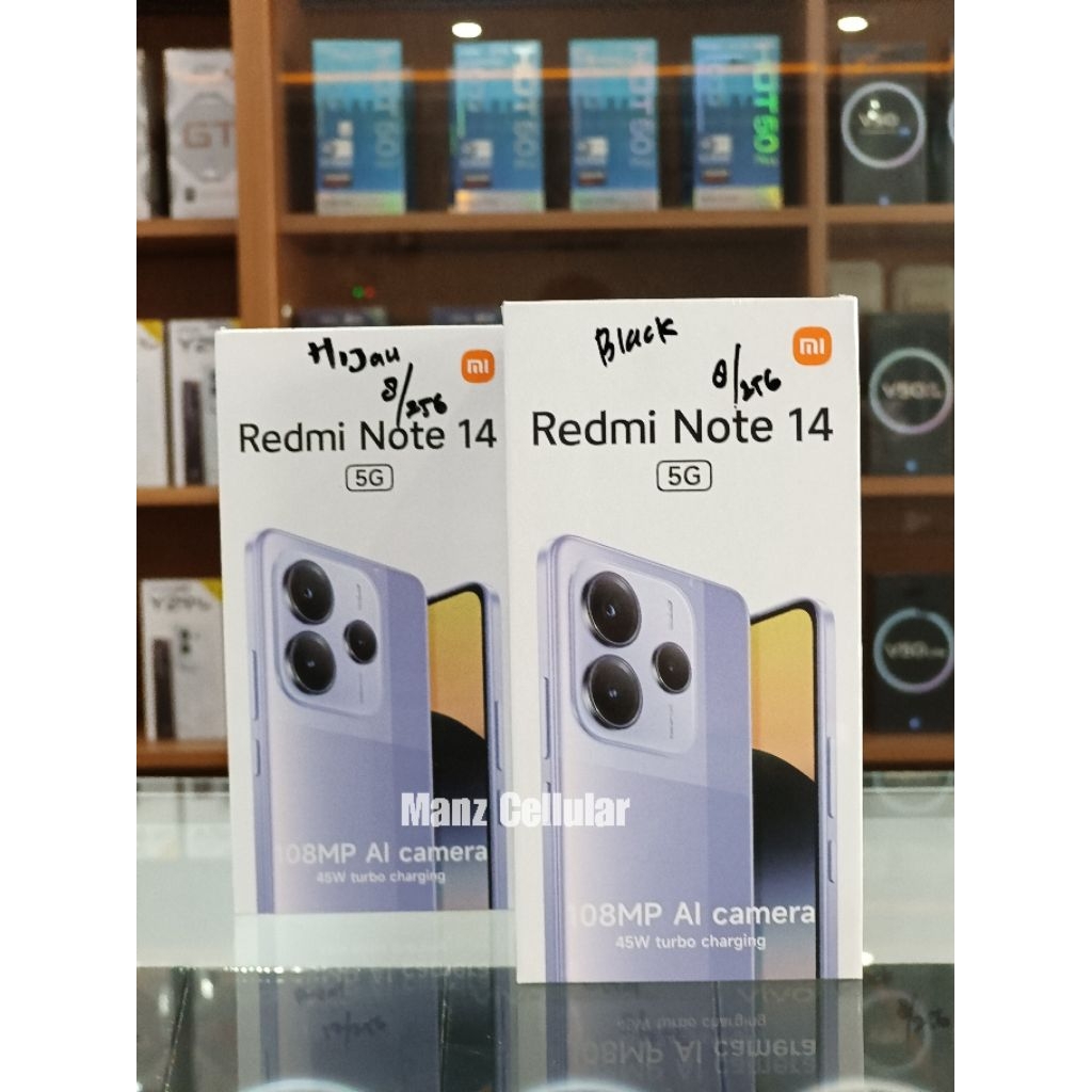 Jual (Baru) Xiaomi Redmi Note 14 5G Ram 8/256 Gb Bergaransi resmi ...