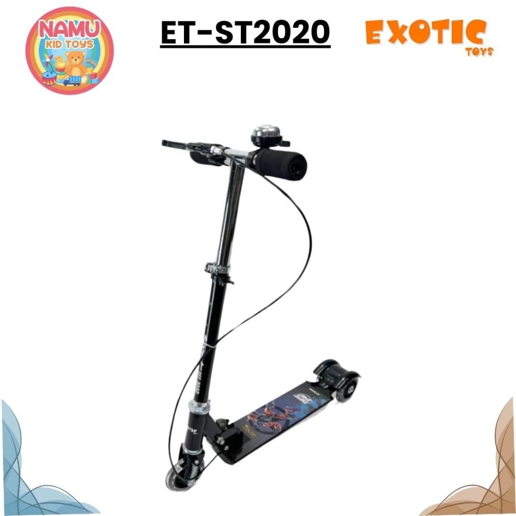 Jual EXOTIC SCOOTER ST-2020 ( HAND BRAKE ) Scooter Anak | Shopee Indonesia