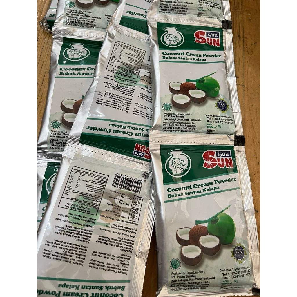 Jual Sun Kara Bubuk Santan 1 Renceng isi 10pcs | Shopee Indonesia
