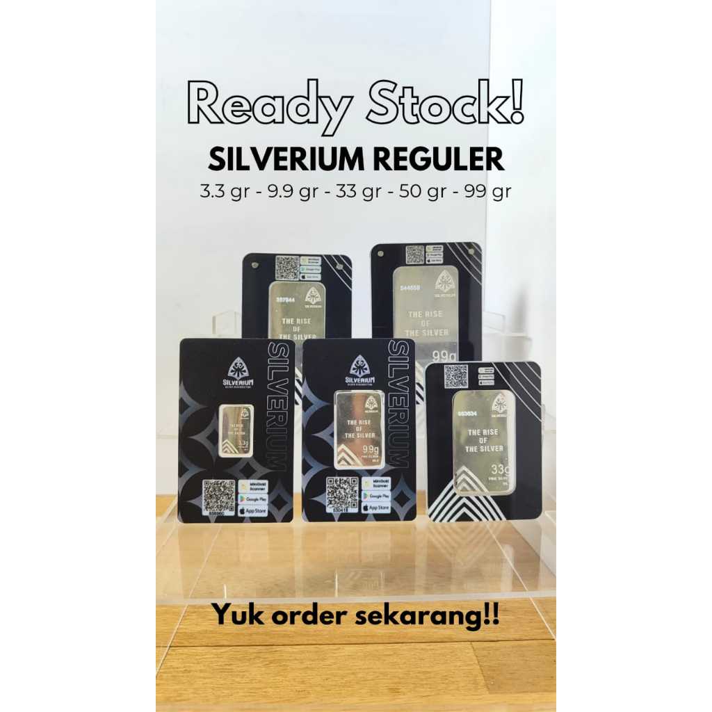 Jual ArumY Perak Silverium Minigold Reguler dan Gift Series | Shopee ...
