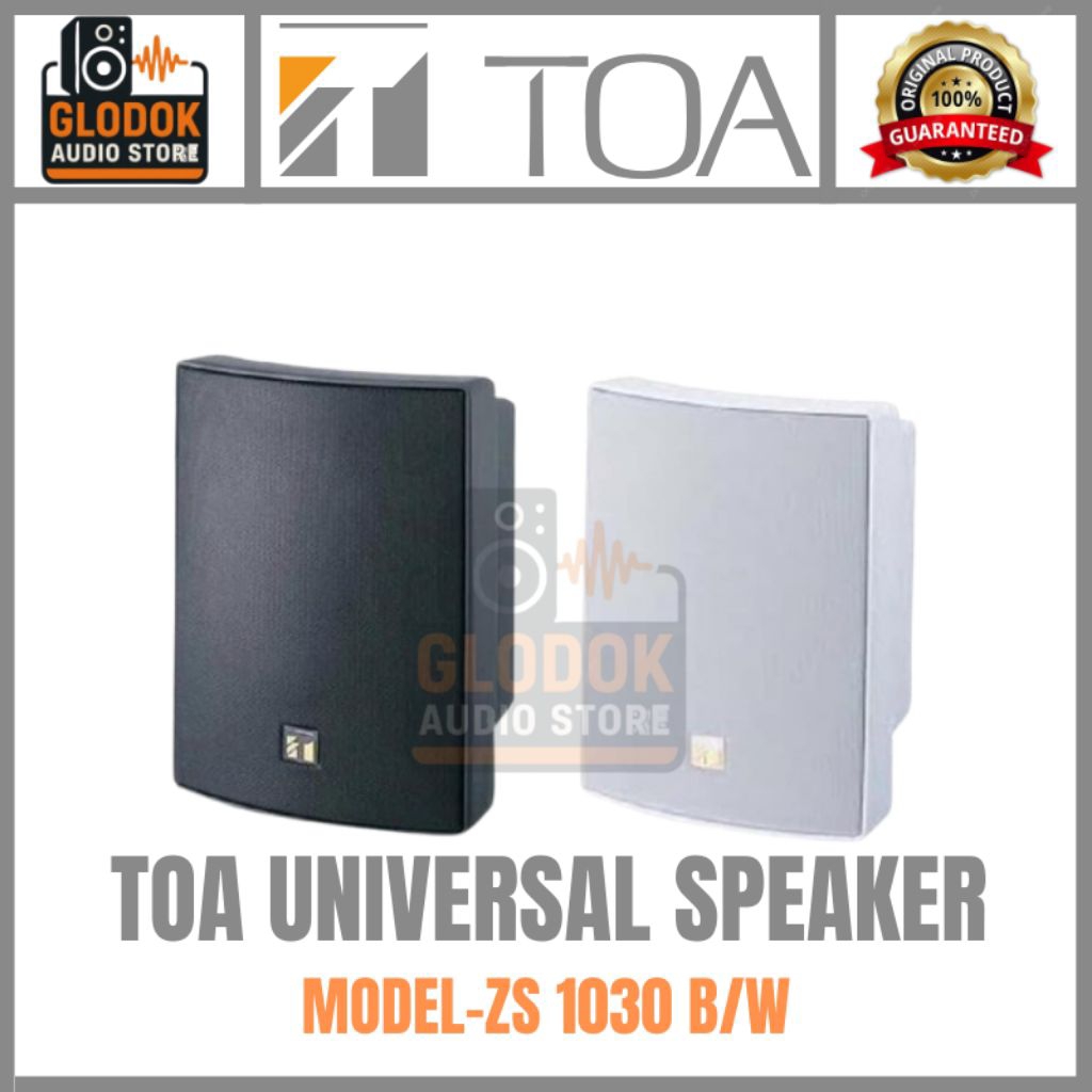 Jual TOA Universal Speaker ZS-1030 B/W 30 Watt Garansi Resmi | Shopee ...