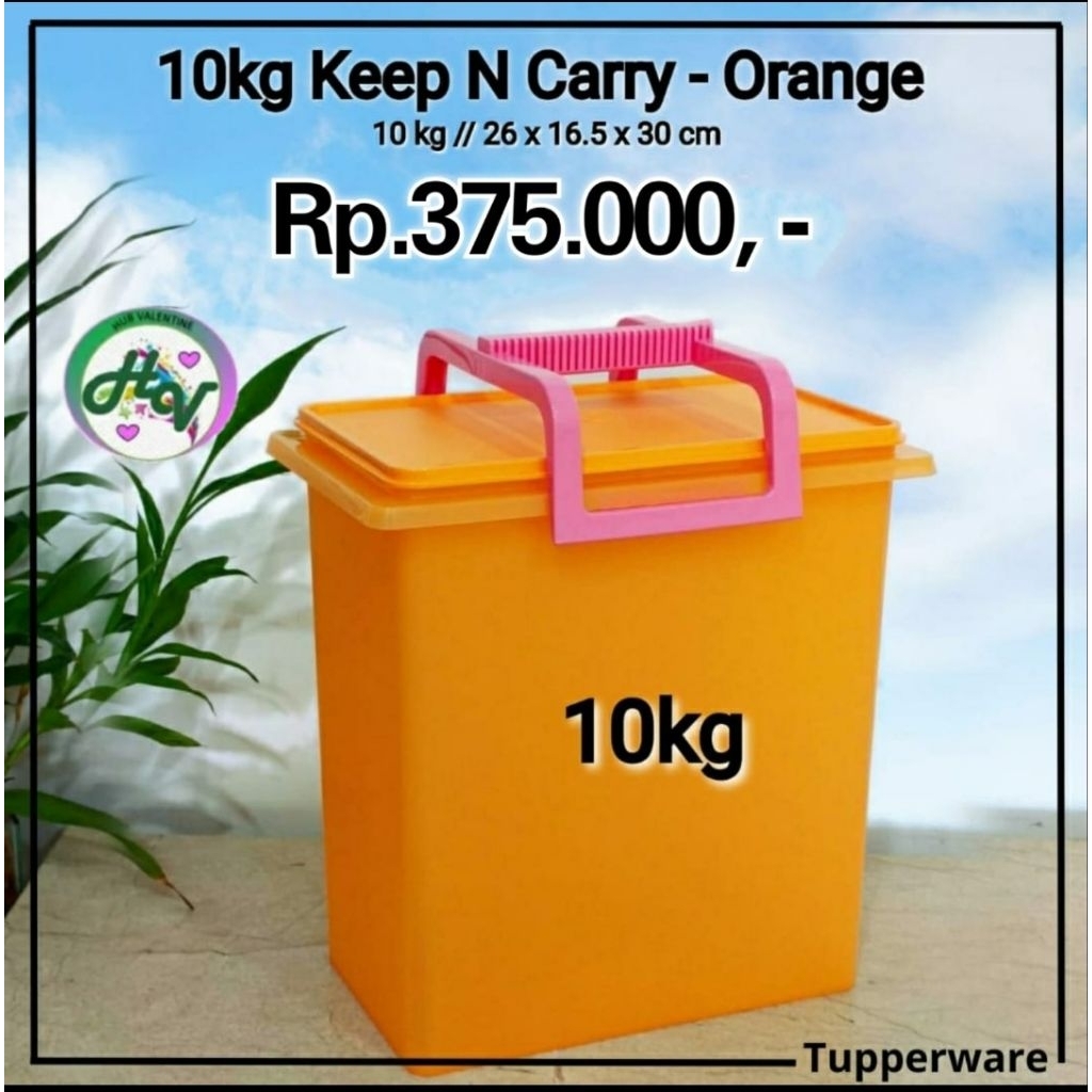 Jual Keep n Carry 10 kg tupperware | Shopee Indonesia