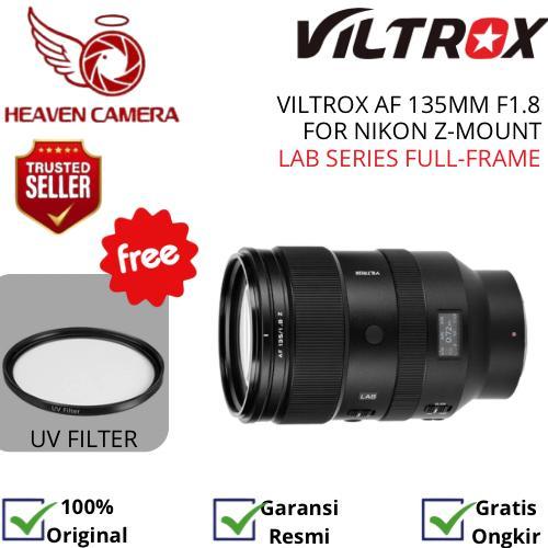Jual Viltrox AF 135mm f1.8 LAB for Nikon Z FullFrame Lens Viltrox 135 ...