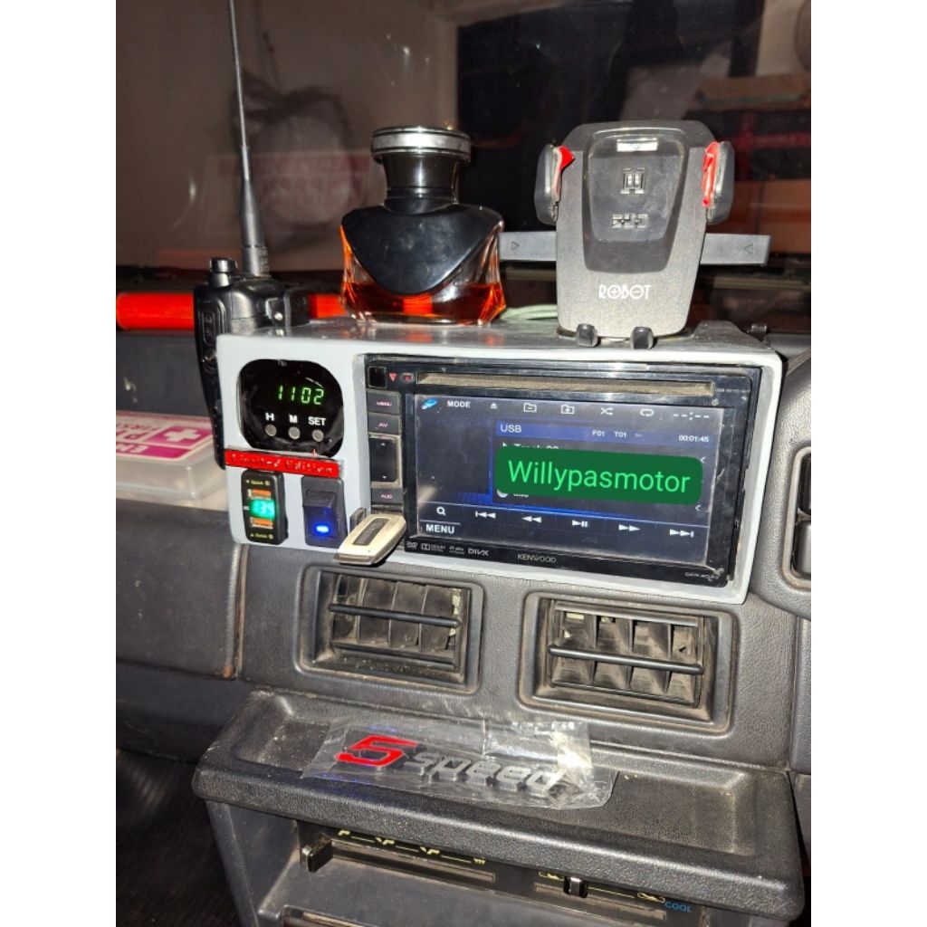 Jual DVD Double Din merk Kenwood-Cover DVD-Switch On/Off-Swicth Carger ...