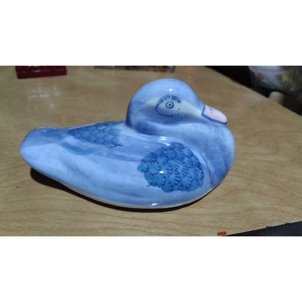 Jual Patung Bebek Biru Keramik Kuno Jadul Antik | Shopee Indonesia