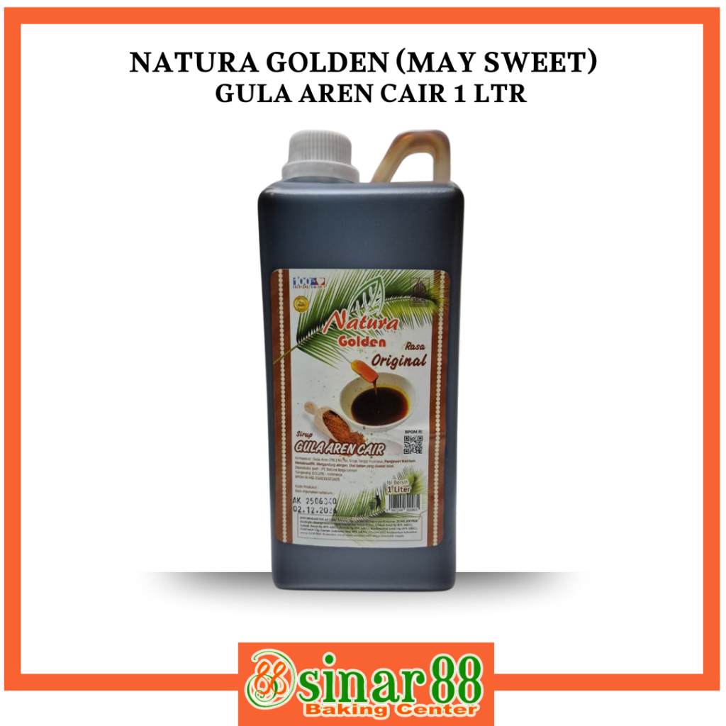 Jual NATURA GOLDEN GULA AREN CAIR 1 LITER | Shopee Indonesia
