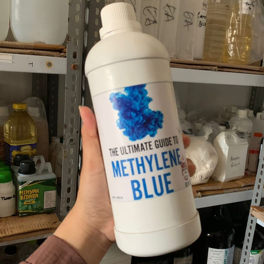 Jual Metilen Biru | Methylene Blue 0,2% | Metilen Blue 100 ml | Shopee ...