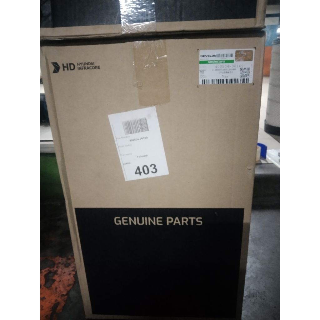 Jual Filter Udara Doosan 400504-00169 Genuine | Shopee Indonesia