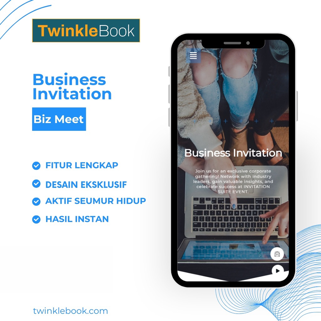Jual Undangan Digital untuk Event Bisnis - Modern Business | Shopee ...
