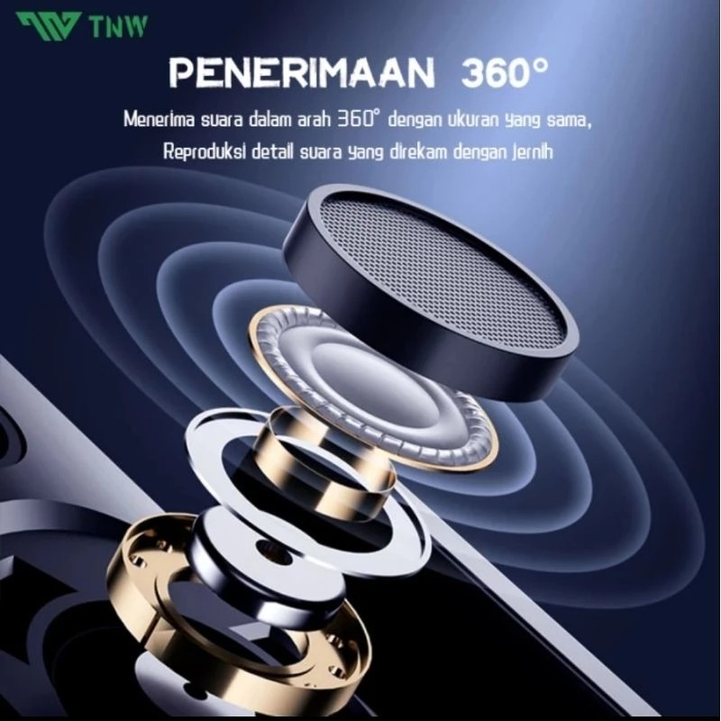 Jual TNW N12/N13 wireless microphone clip on 2 mikrofon clip on ...