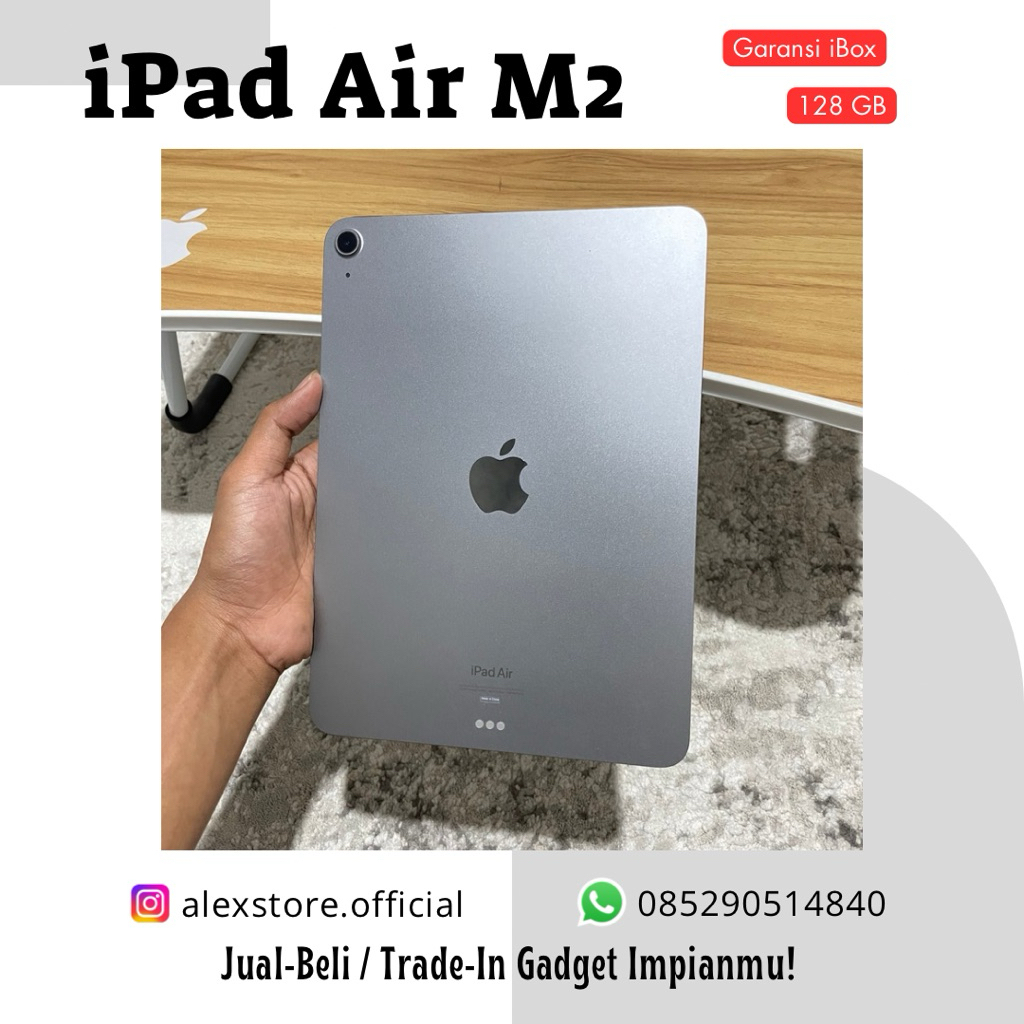 Jual iPad Air M2 11" 128gb iBox Wifi Only UNIT ONLY | Shopee Indonesia