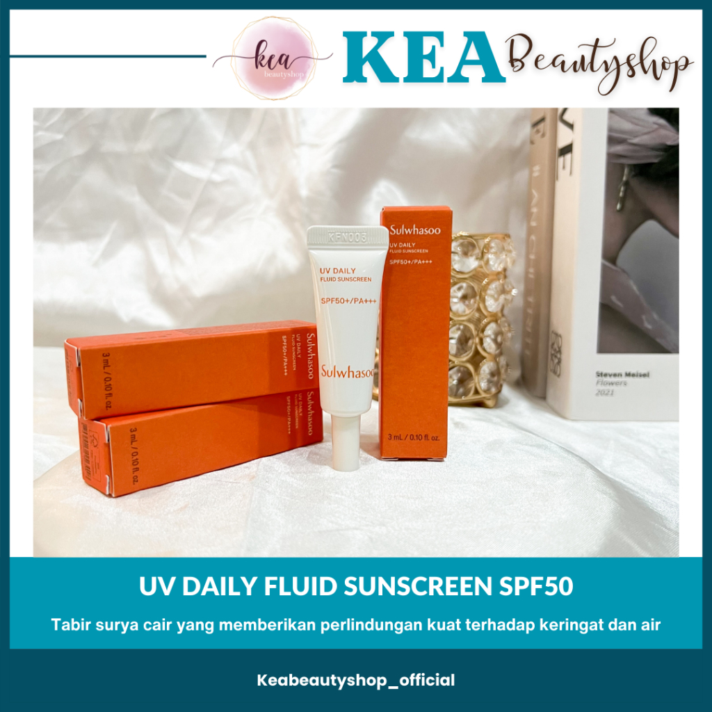 Jual SULWHASOO UV DAILY FLUID SUNSCREEN SPF50+ PA+++ 3ML | Shopee Indonesia