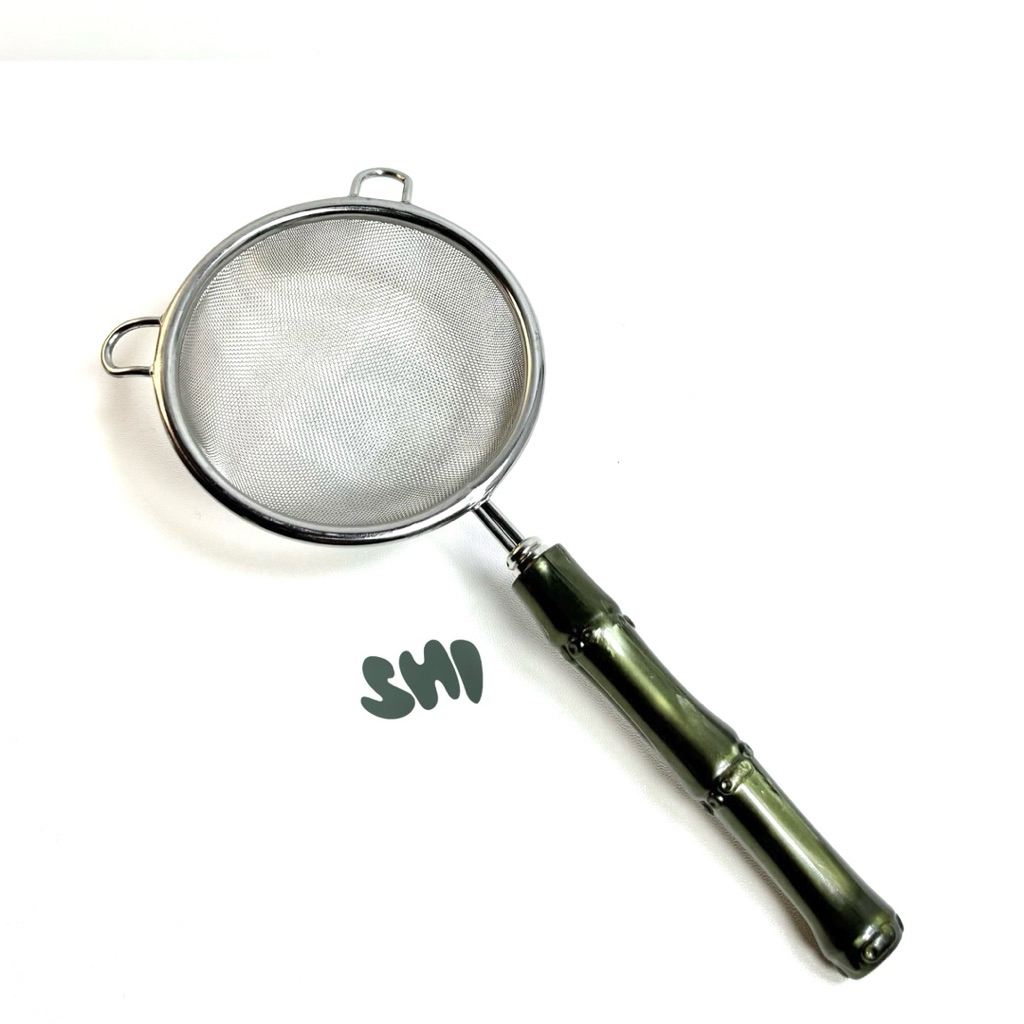 Jual Saringan Stainless Gagang Motif Bambu – Saringan Matcha Halus ...