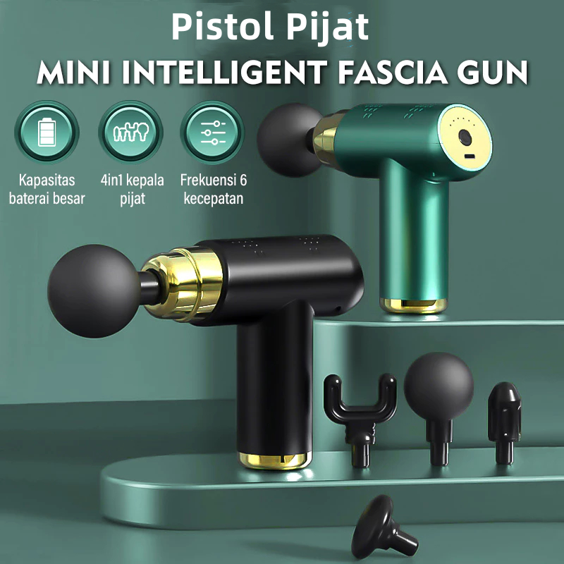 Jual Mini Portable Massager Fascia Gun-Alat Pijat Terapi Getar Otot ...