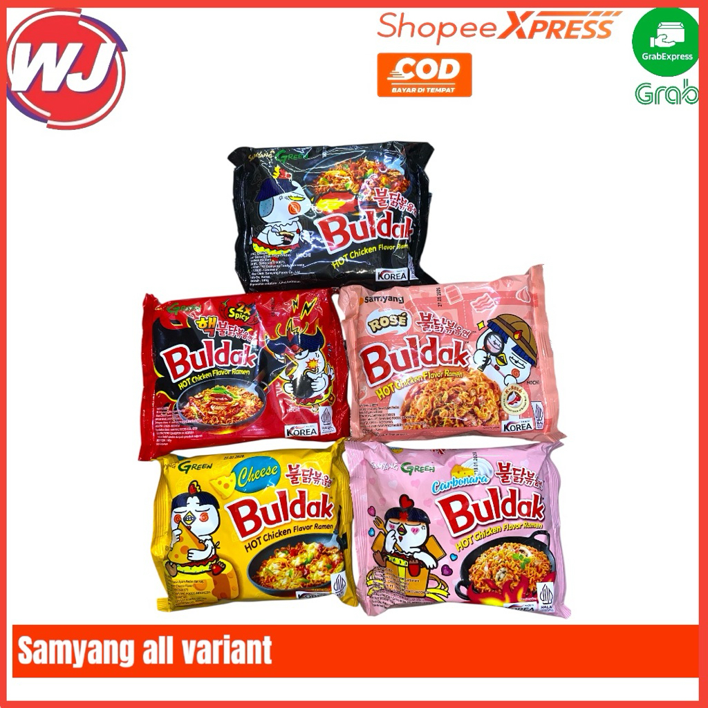 Jual SAMYANG BULDAK MIE KOREA ALL VARIANT | Shopee Indonesia
