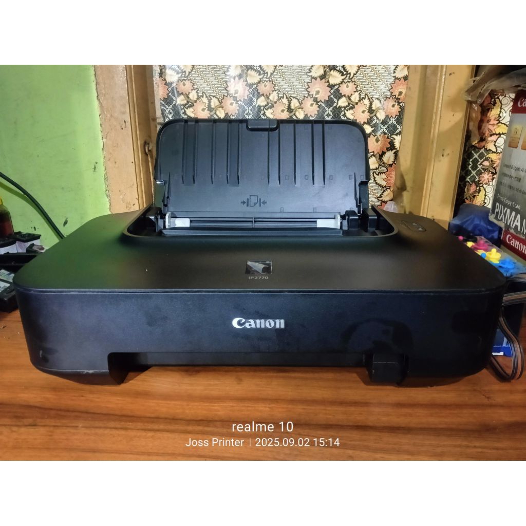 Jual PRINTER CANON IP2770 MODIF INFUS NOZZLE BAGUS FULL COLOUR SIAP ...