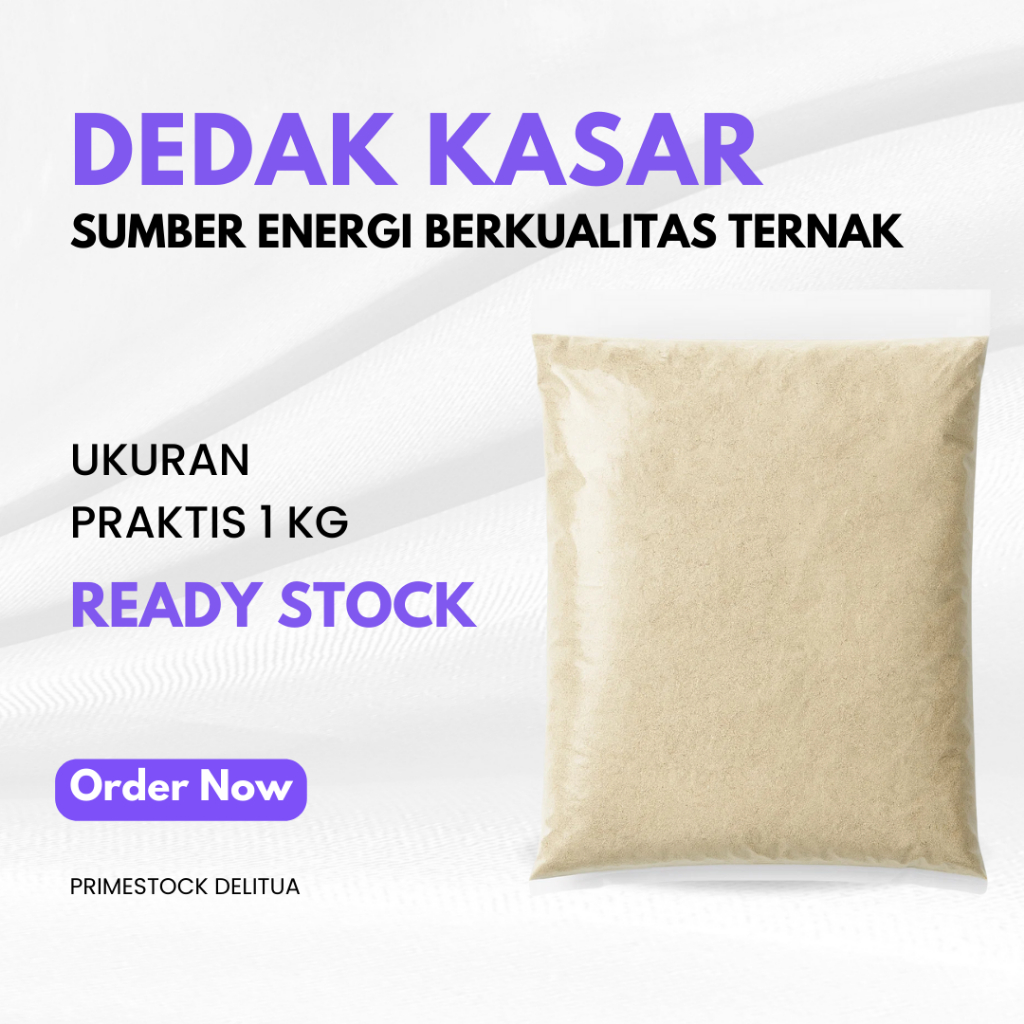 Jual Dedak Padi Kasar Repack 1 KG: Sumber Energi Berkualitas Tinggi ...