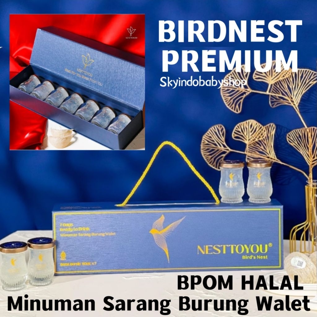 Jual Minuman Sarang Burung Walet NESTTOYOU Premium Bersertifikat BPOM ...