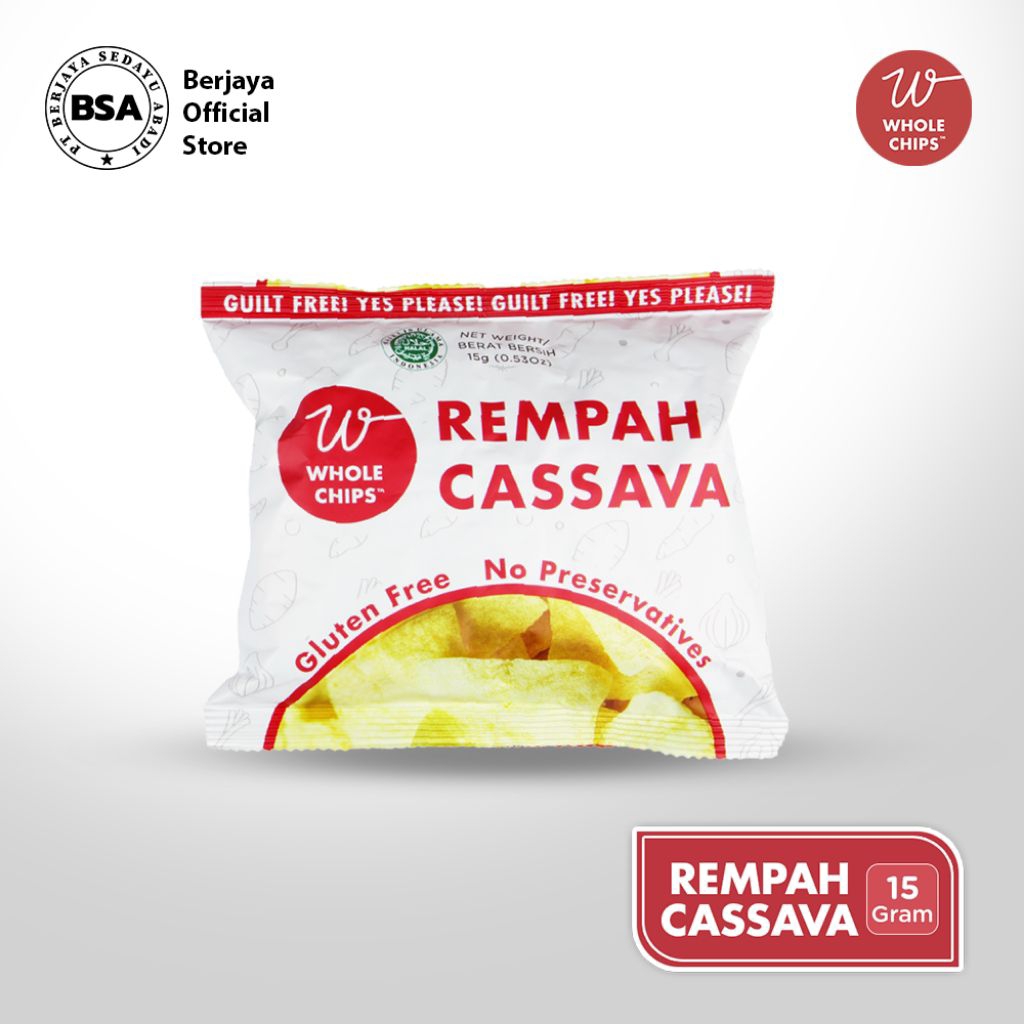 Jual WHOLE CHIPS Rempah Cassava 15gr - Keripik Singkong Bebas MSG ...