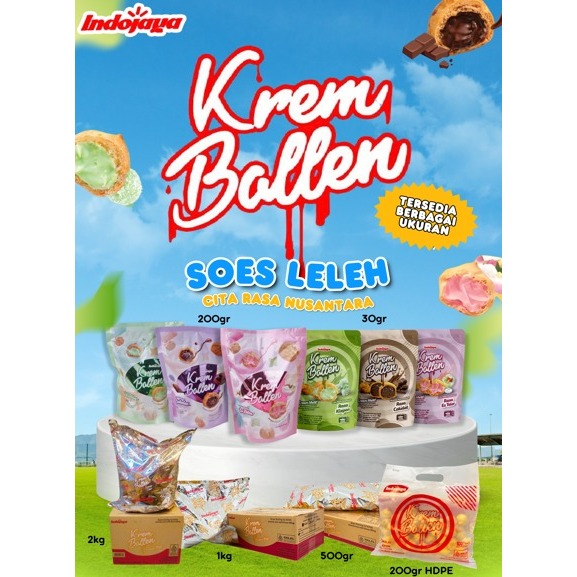 Jual SOES MINI KREMBALLEN - Kue Sus / Soes Kering Isi Krim Cokelat, Es ...