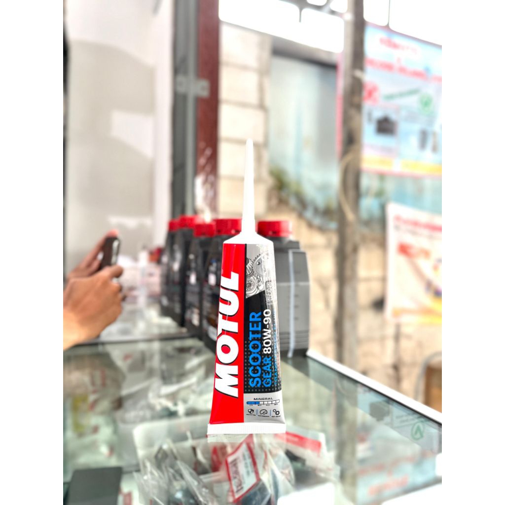 Jual Oli Gardan Motul Scooter Gear 80W-90 120 ML Original Motul ...