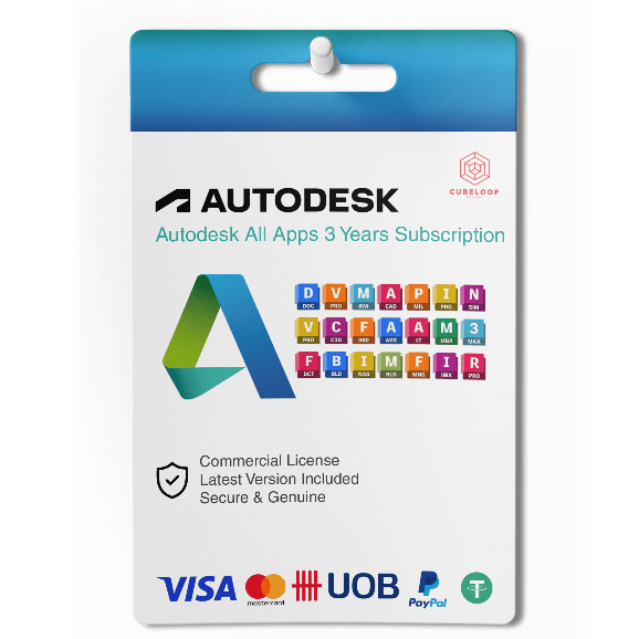 Jual Autodesk All Apps 2026 Licenses – Resmi 3 Tahun (Single User) | Shopee Indonesia