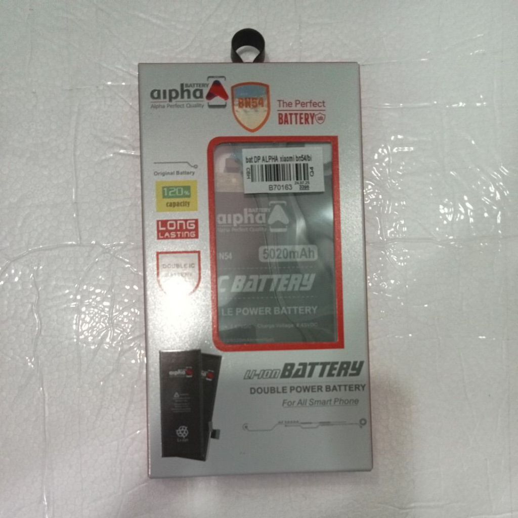 Jual BAT DP ALPHA XIAOMI BN54/BI | Shopee Indonesia