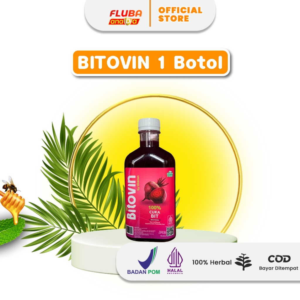 Jual BITOVIN Cuka Buah Bit – Bantu Tekanan Darah Stabil & Jaga Jantung ...