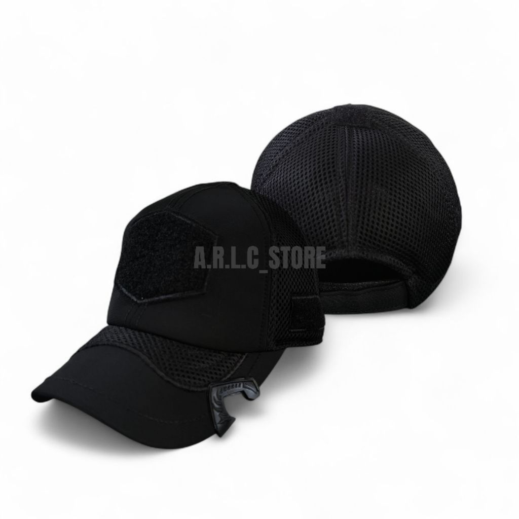 Jual topi coak tactical hitam polos cotton origin combinasi mess ...