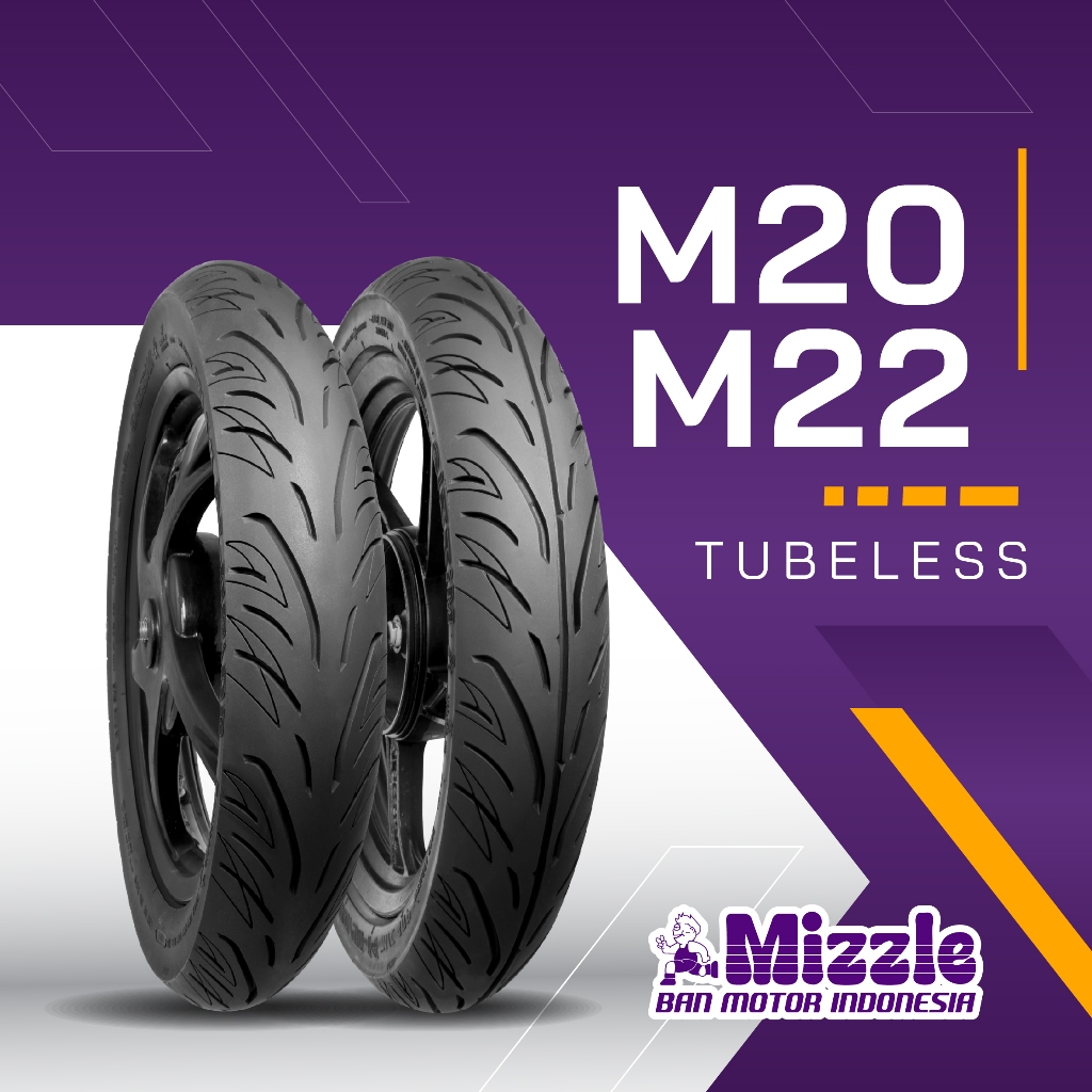 Jual Ban Motor MIZZLE M20 & M22 Ring 14 MATIC (Tubeless) | Shopee Indonesia