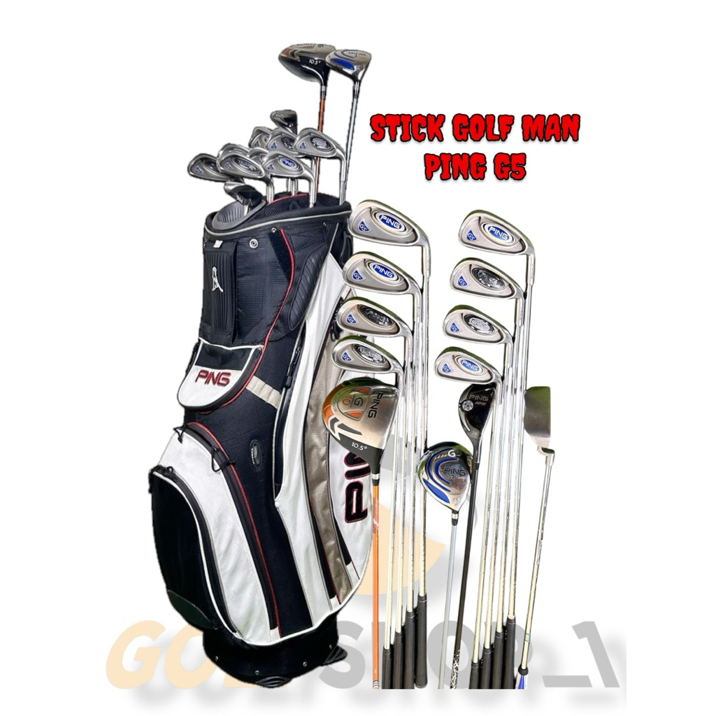 Jual Stick Golf Man Ping G5 Second Original Shaft Stell Flek Reguler ...