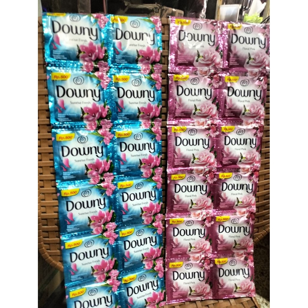 Jual Downy pengharum pakaian, pewangi pakaian per 24 sct atau per 2 Lsn ...