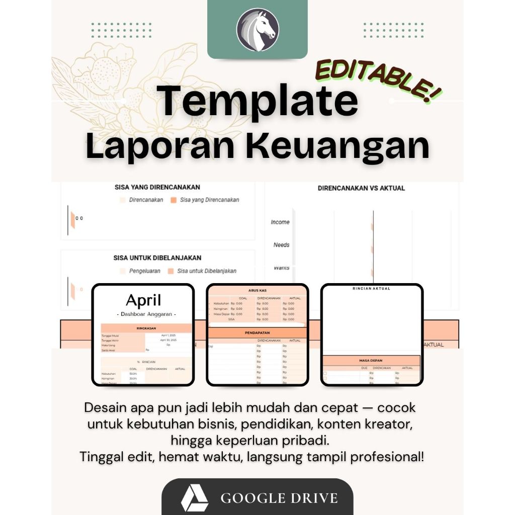 Jual Template Keuangan Harian Excel – Catat & Kendalikan Pengeluaran ...
