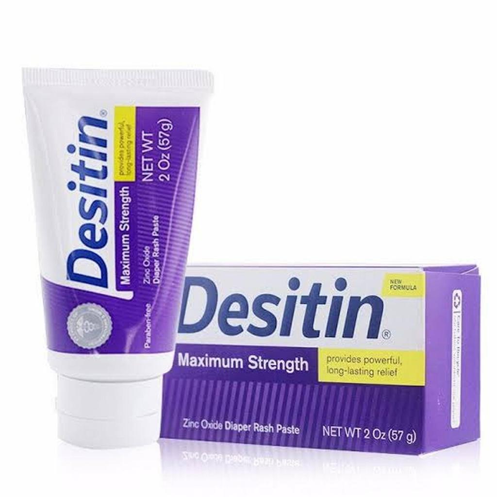 Jual Desitin 57gr Maximum Strength Baby Diaper Rash Cream, 40% Zinc ...