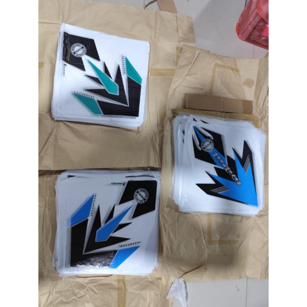 Jual Kertas Sablon 2 warna untuk layang" sukoyy, sablon baguss teball ...