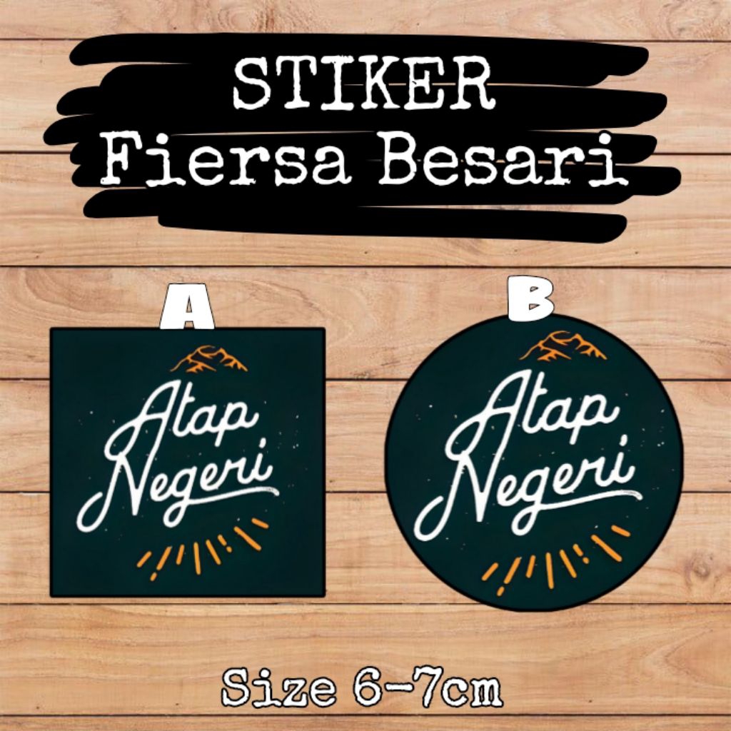 Jual Stiker Petualang Sticker Ekspedisi Atap Negeri Vinyl+Laminasi Size ...