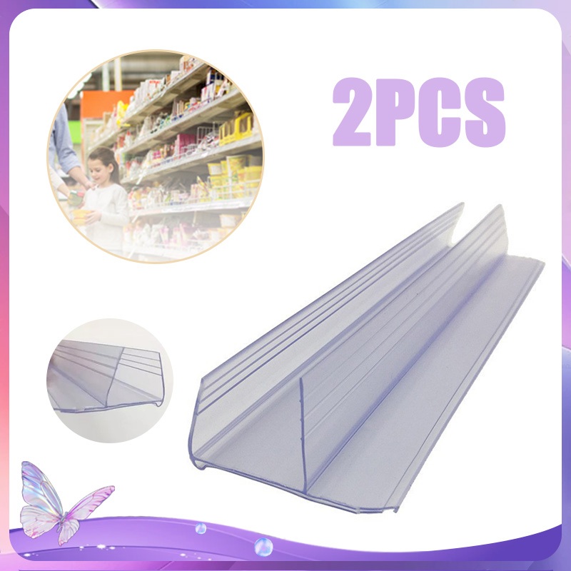 Jual Isi 2pcs Price Rail Rak Minimarket Price Tag Minimarket Price Rail ...